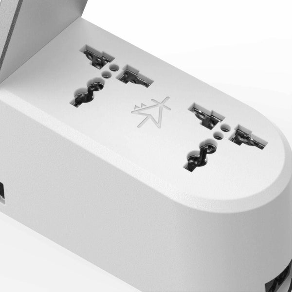 Brooklyn - LED Task Light - with USB A and C ports, plus two Universal ...